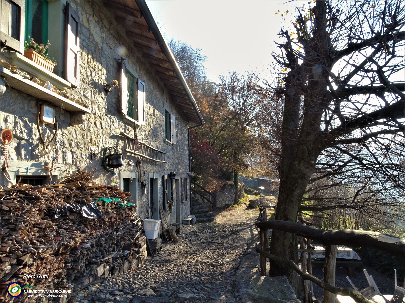 Da casa-Zogno al Monte Castello di Miragolo sul sentiero 514 il 24 nov ...