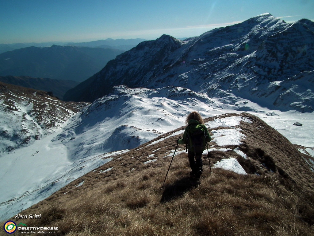 Invernale in Cima Camplano dal Passo-Monte di Zambla il 25 gennaio 2012 ...