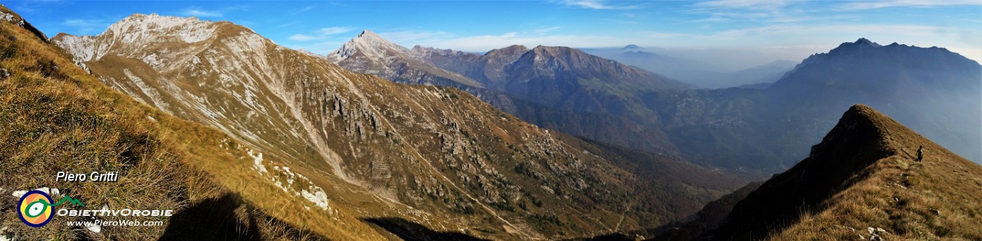 Autunnale in CIMA MENNA (2300 m) da Zorzone ad anello con discesa dal ...