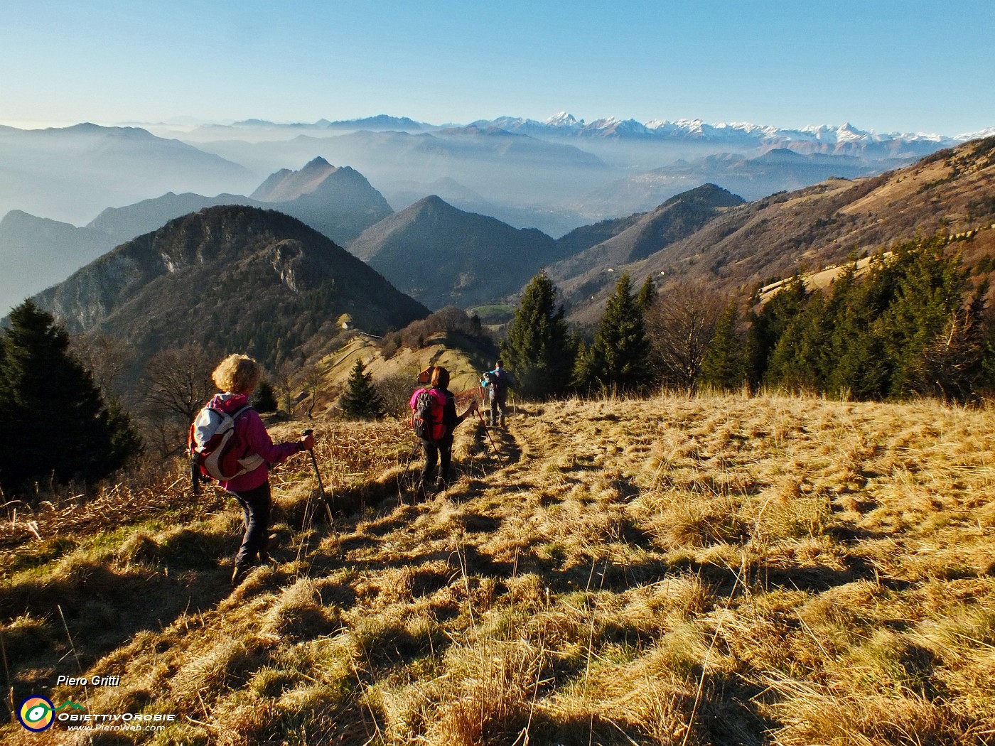 Monte Gugliemo dal sentiero nel Bosco degli Gnomi il 23 dicembre 2014/ ...