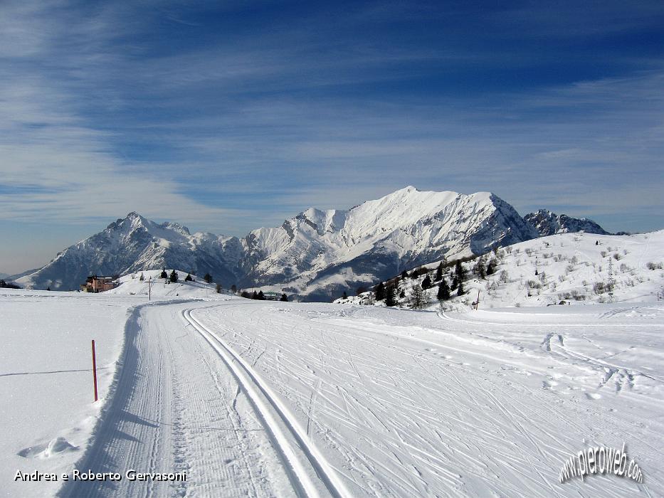 Immagini di sci nordico dalle piste dei Piani di Bobbio, di Schilpario ...