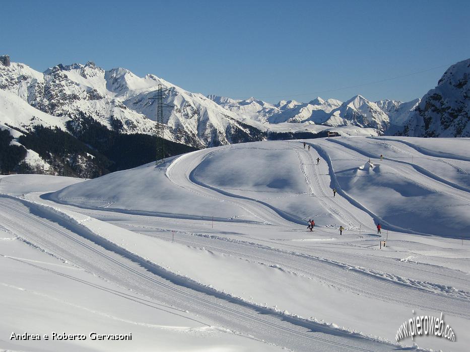 Immagini di sci nordico dalle piste dei Piani di Bobbio, di Schilpario ...