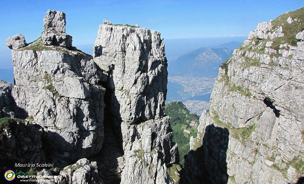 CRESTA NORD DEL RESEGONE - Sentieri 582 e 8/25 Torrioni....