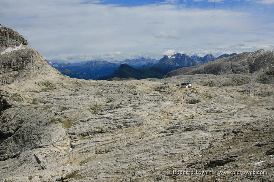 Ferie d'agosto a Fiera di Primiero/28 Vista dalla funivia Rosetta al ...